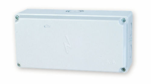 Caja de conexiones de pared - IP 55 | GR31502 - GEROS - IP55 / de plástico / con toma de corriente
