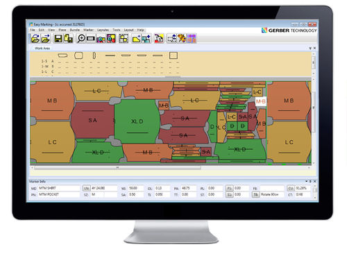 Software de nesting 2D - AccuNest - Gerber Technology, a Lectra company
