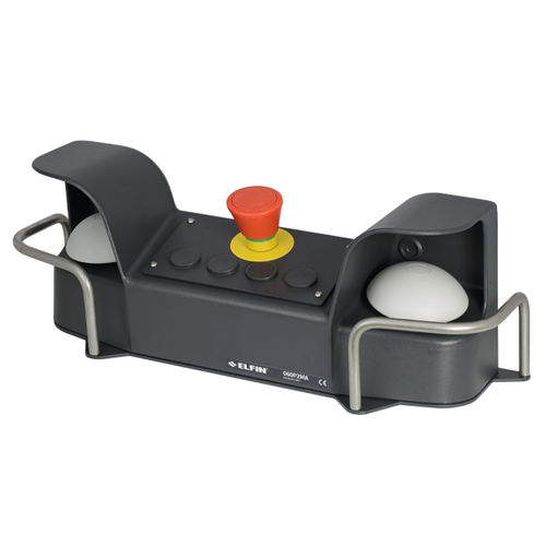 Mando bimanual de seguridad - 060P2MA - 060P2MAA - New Elfin - con ...