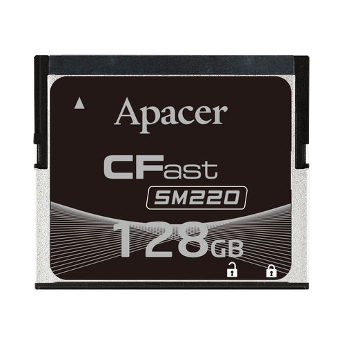 Tarjeta de memoria flash - SM220-CFast - Apacer Technology B.V. - CompactFlash / 8 GB / 32 GB