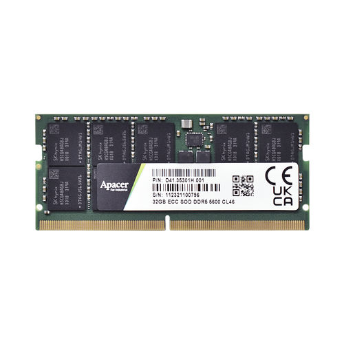 Módulo de memoria SDRAM - Apacer Technology B.V. - DDR5 / ECC / industrial