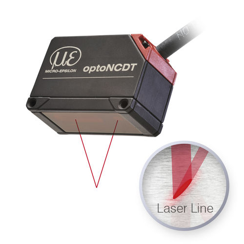 Sensor de desplazamiento lineal - optoNCDT 1420LL - MICRO-EPSILON - sin ...
