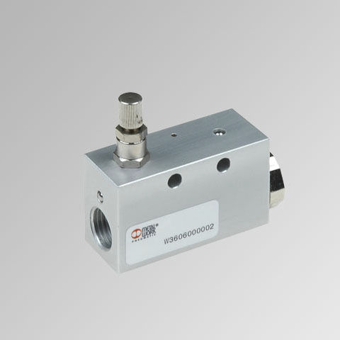 Válvula de control - VAP series - METAL WORK - regulador de caudal / para aire / en línea