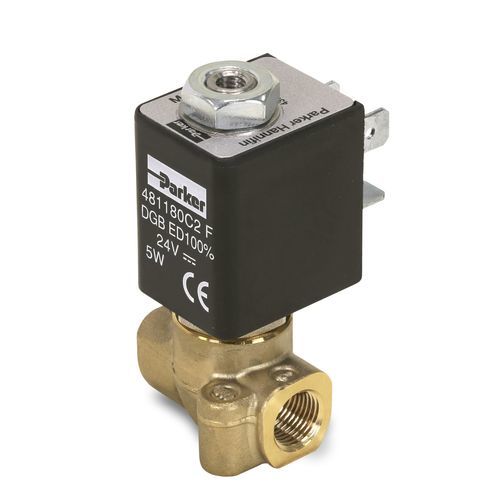 Electroválvula de control directo - W - Parker Fluid and climate Controls Europe - de 2/3 vías ...