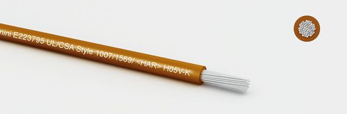 Cable monoconductor de cobre - 174050 - MediKabel GmbH - de PVC / UL / CSA