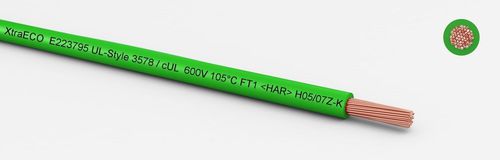 Cable monoconductor aislado - XtraECO - MediKabel GmbH - de cobre ...