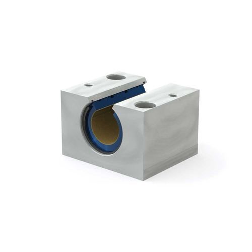 Bloque cojinete abierto - PMN series - PBC Linear - lineal / de placa / de aluminio