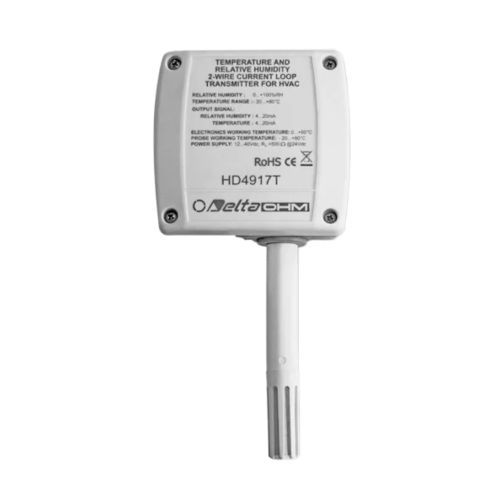 Sensor de temperatura y de humedad relativa - HD49 series - Riels Instruments - roscado / Pt100 ...