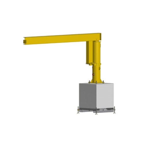 Grúa pluma 360° - PRTmob - COMEGE - con rotación completa / móvil