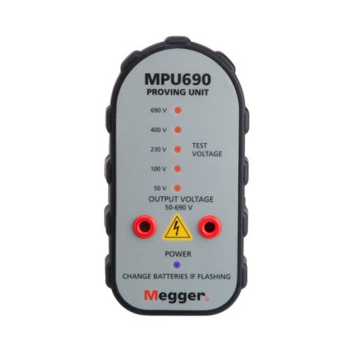 Detector de tensión - MPU690 - MEGGER - portátil / robusto / automático