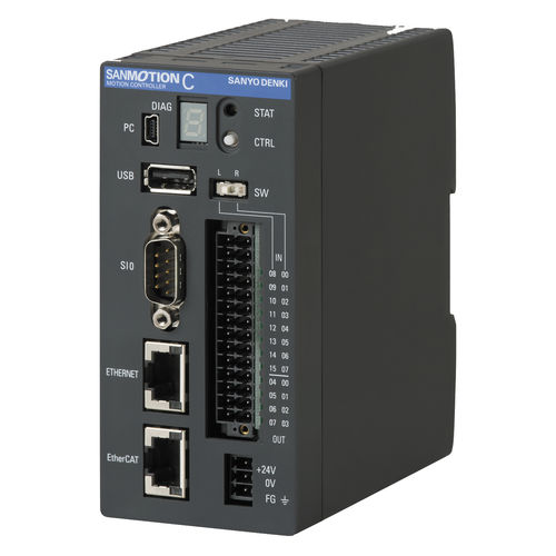 Controlador de movimiento EtherCAT - SANMOTION C - SMC100 series - SANYO DENKI EUROPE - 8 ejes ...