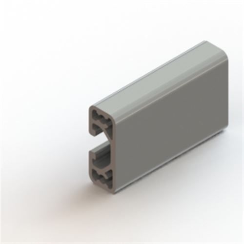 Perfil de aluminio - BASE06E0054 - elcom SAS - en U / de construcción / de peso ligero