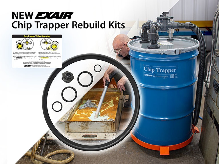 El nuevo kit de reconstrucción de la tapa del Chip Trapper ayuda a ...