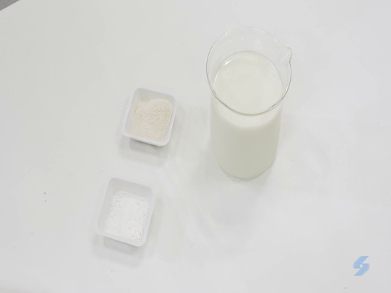 Dispersión de gomas y espesantes, como la carragenina, con mezcladores ...