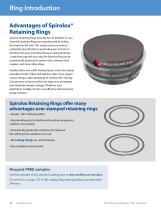 Anillo de retención interno - Hoopster® HH, HHM, HS series - Smalley ...