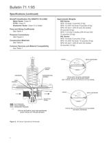 95 Series Industrial Pressure Regulators - FISHER REGULATORS - Catálogo ...