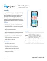 Caudalímetro electromagnético - M5000 - Badger Meter - para agua / en ...