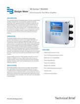 Caudalímetro electromagnético - M2000 - Badger Meter - para agua / con ...