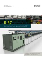 Hiladora de rotor - R 37 - RIETER - semiautomática