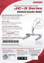 Robot cartesiano - JC-3 Series - Janome Industrial Equipment - 4 ejes ...
