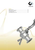 Válvula de bola - NRV series - CONNECTORS - manual / de acero / de EPDM