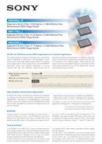 Sensor de imagen CMOS - IMX676-AACR1 - Sony Semiconductors - NIR / de ...