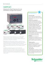 Relé de protección de arco eléctrico - VAMP 121 - Vamp - para montaje ...