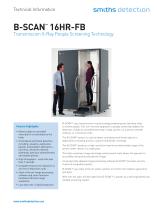 Escáner de cuerpo entero - B-SCAN series - Smiths Detection ...