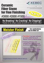 Piedra abrasiva de fibras cerámicas - Ceramic Stone™ Meister Finish ...