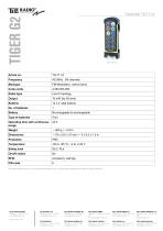 Radiomando - TG-T11 series - Tele Radio - con botones / con 12 botones ...