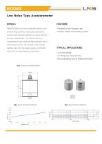Acelerómetro de uso general - B12A03 - LNS Dynamics LLC - uniaxial ...