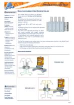 Repartidor de caudal de 2 vías - MODULAR DUAL LINE - Dropsa spa - hidráulico / de aceite / de grasa