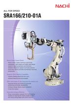 Robot articulado - SRA166/210-01A - NACHI-FUJIKOSHI CORP. - 6 ejes / de soldadura por puntos ...