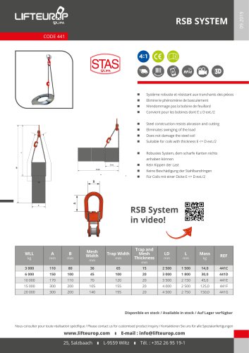 Todos los catálogos y folletos técnicos LIFTEUROP