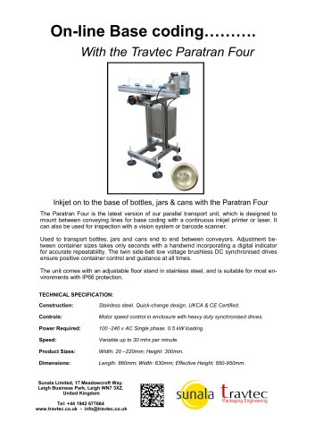 Tiny Tampino - Travtec Group - Catálogo PDF | Documentación técnica ...